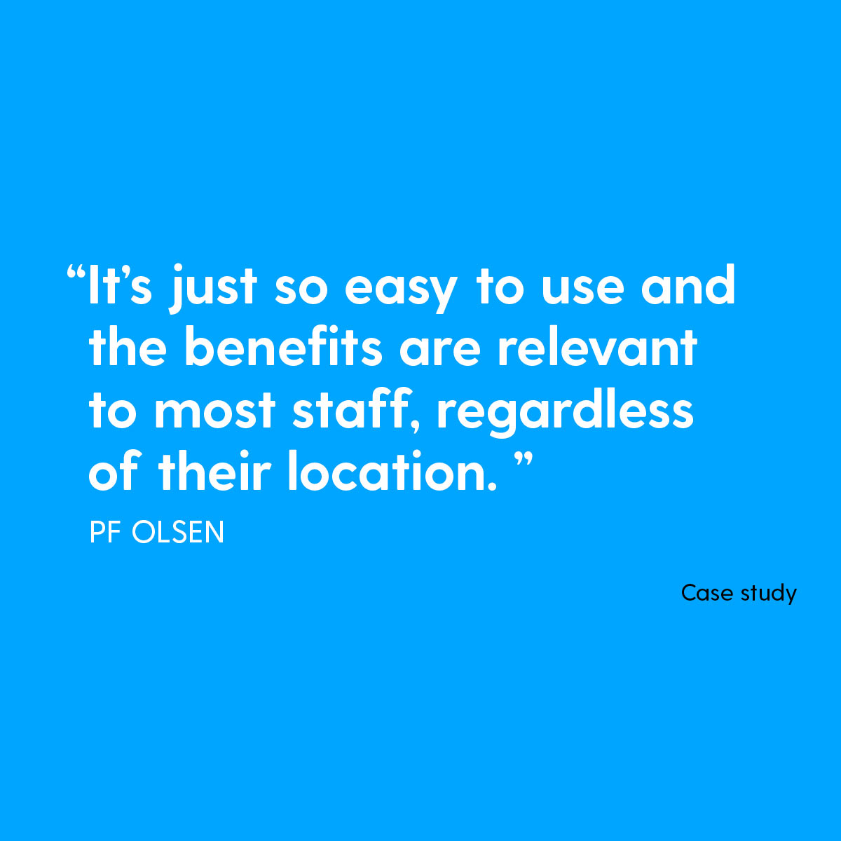 Case Study: PF OLSEN - Boost